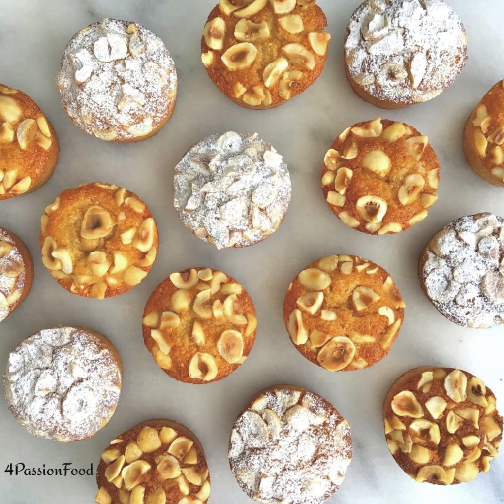 Hazelnut financiers - Nicolas Bernardé - 4passionfood - English