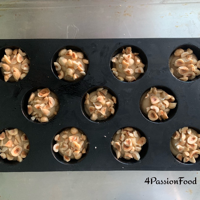 Hazelnut financiers - Nicolas Bernardé - 4passionfood - English