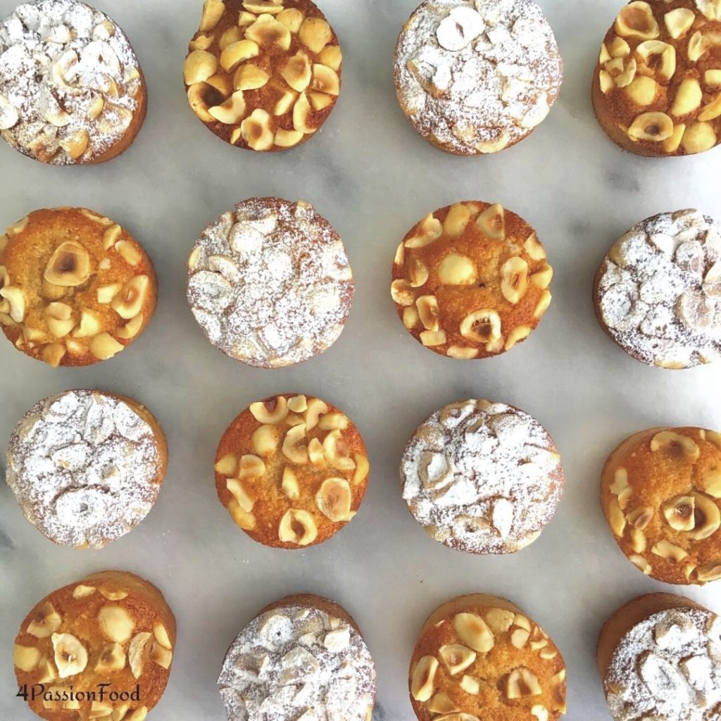 Hazelnut financiers - Nicolas Bernardé - 4passionfood - English
