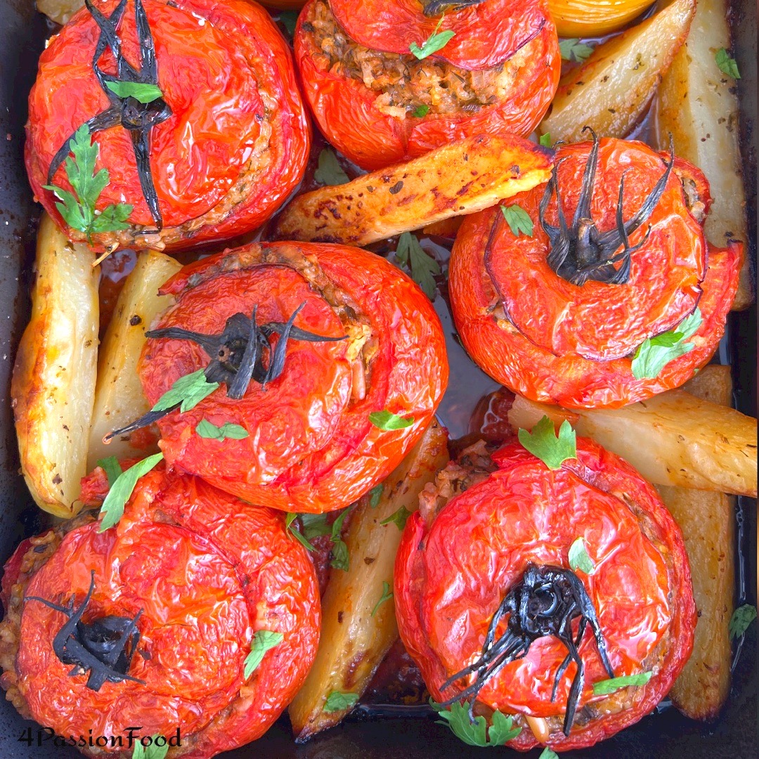 Greek stuffed vegetables “Yemista” - 4passionfood - English