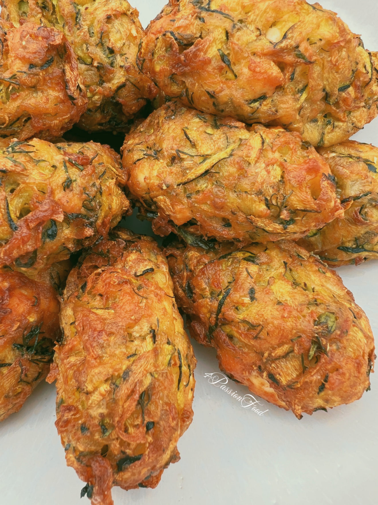 Greek courgette fritters “kolokithokeftedes”. - 4passionfood - English
