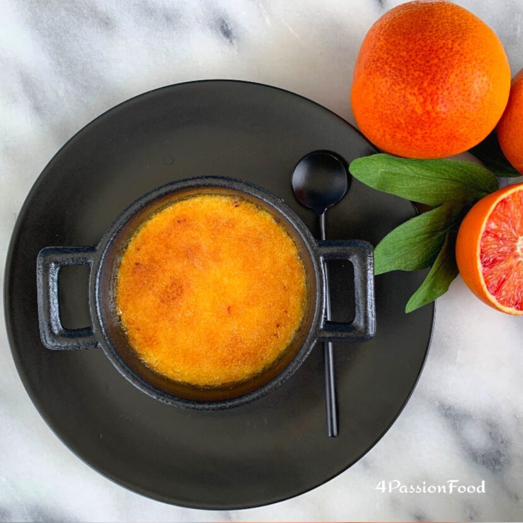 Crème brûlée au safran & orange sanguine - Greg Malouf - 4passionfood