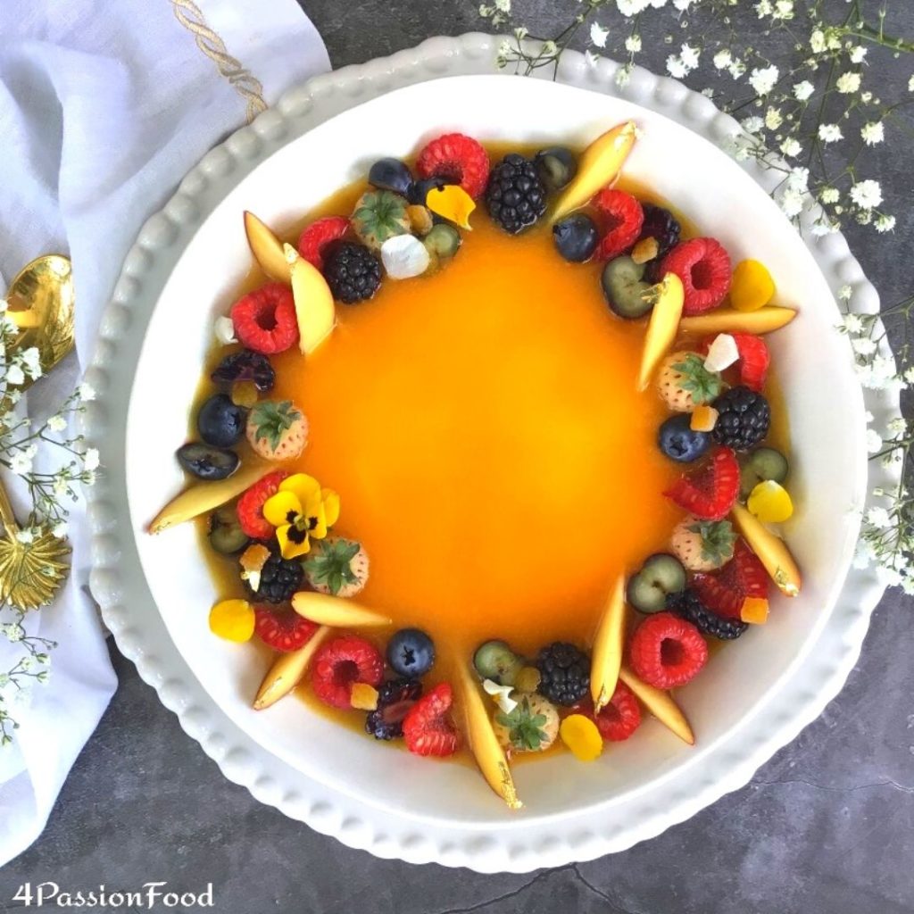 Crème brûlée au safran & orange sanguine - Greg Malouf - 4passionfood